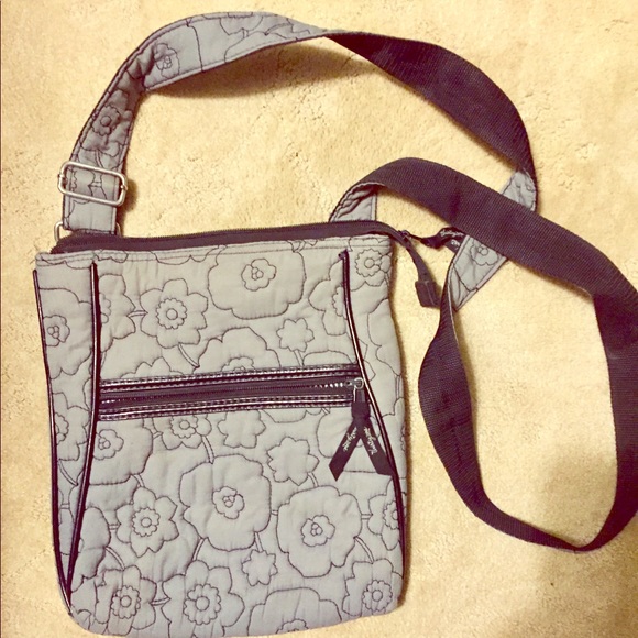 thirty-one | Bags | Thirty One Retired Gray Quilted Poppy New | Poshmark